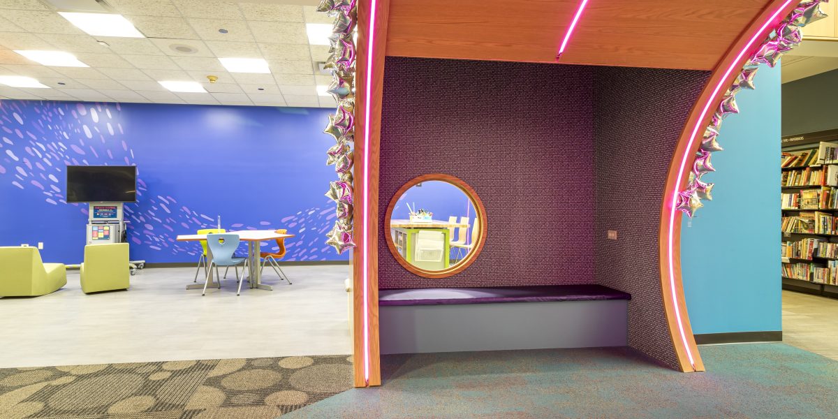 Arlington Heights Memorial Library – Kids’ World – Williams Architects